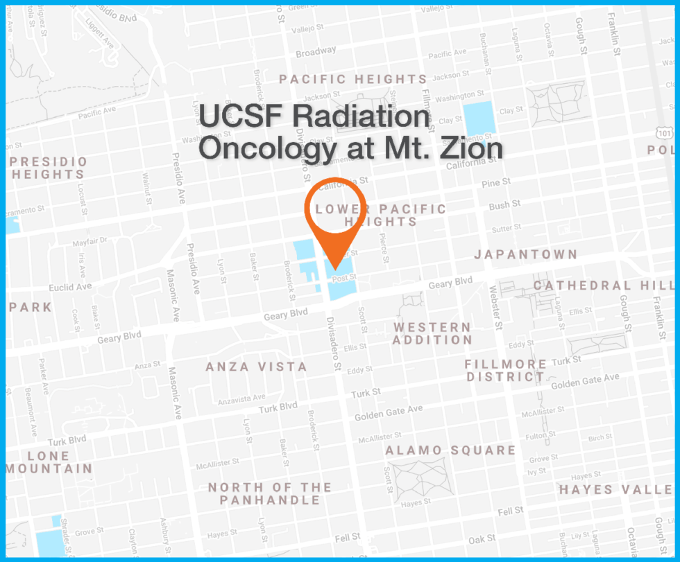 Locations - UCSF Department of Radiation Oncology