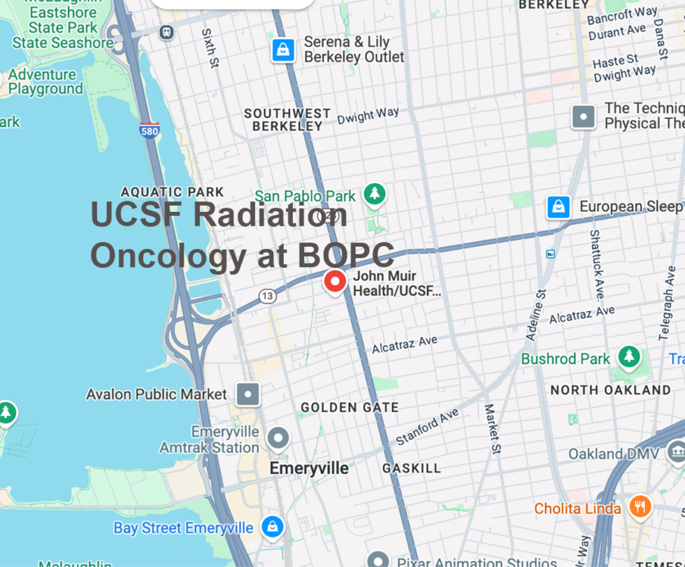 Locations - UCSF Department of Radiation Oncology